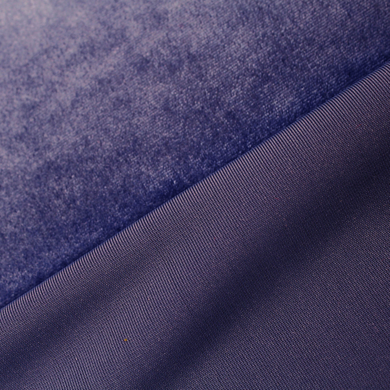 Royal Blue - Spandex Velvet Fabric (4 Way Stretch) - Superior Quality